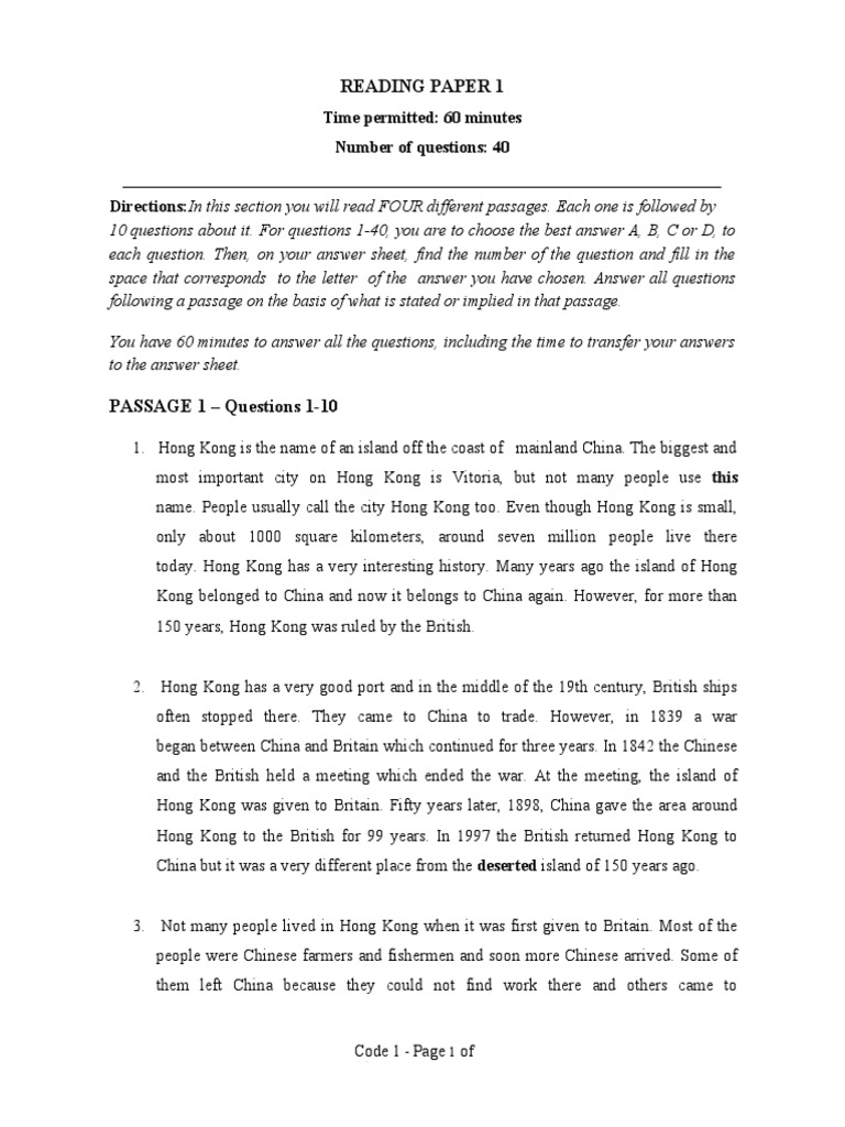 VSTEP-Reading Test 1 | PDF | Minerals | Stars