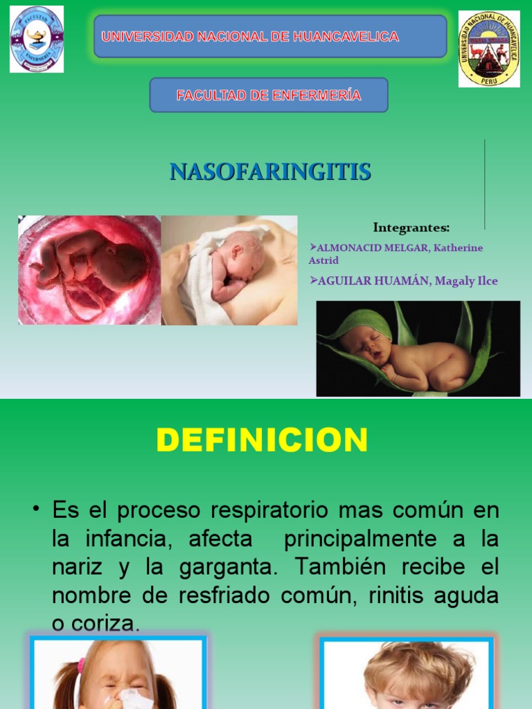Nasofaringitis | PDF | Resfriado comun | Salud pública