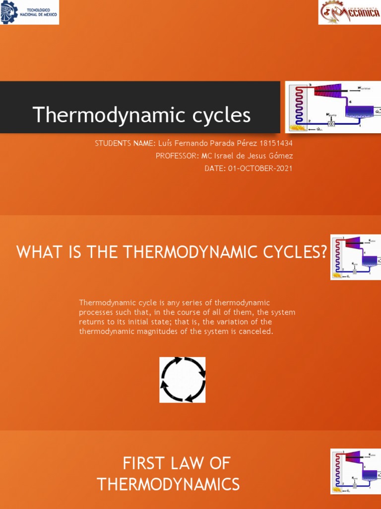 Thermodynamic Cycles | PDF | Diesel Engine | Heat