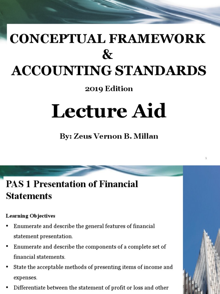 Pas 1 - Presentation of Financial Statements | PDF | Financial ...