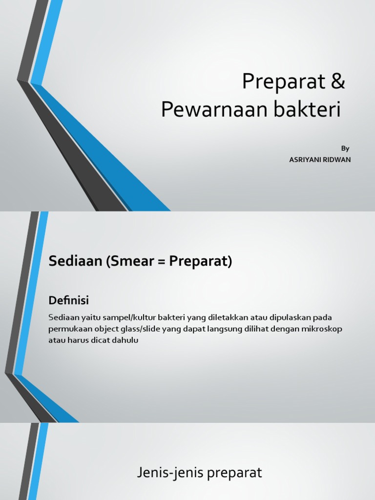 Preparat Dan Pewarnaan | PDF