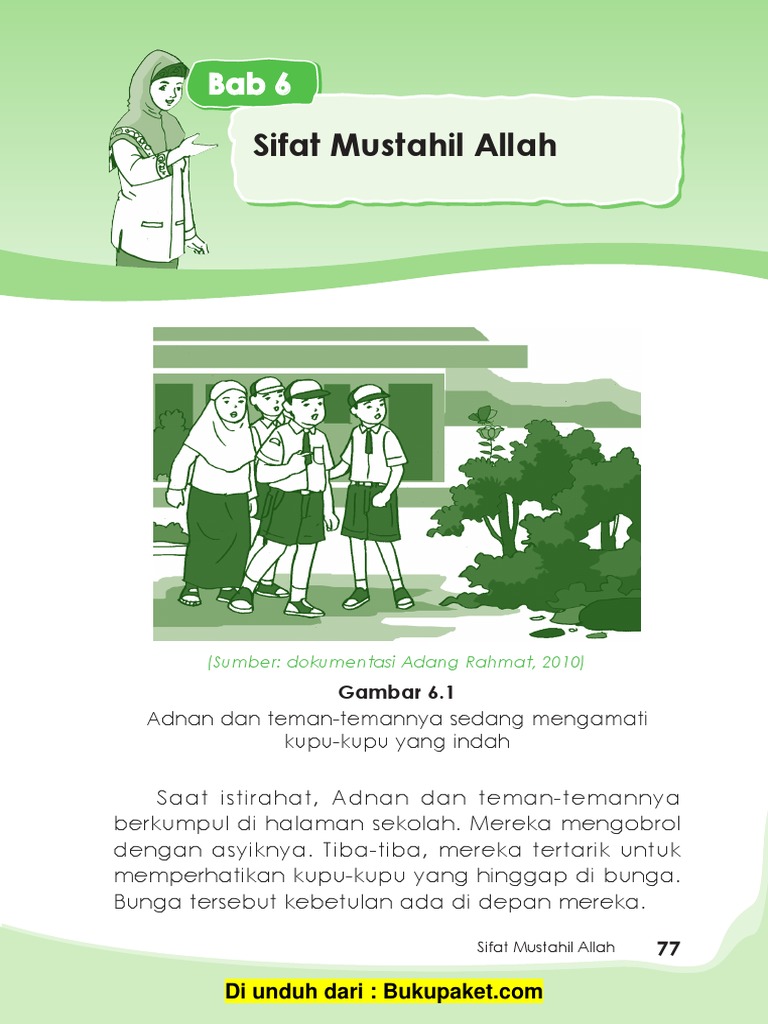 Sifat Mustahil Allah: Penjelasan dan Contoh | PDF