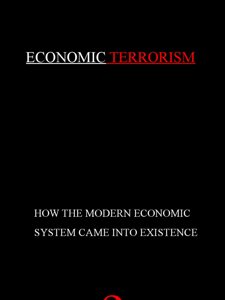 Economic Terrorism | PDF | Money | Banks