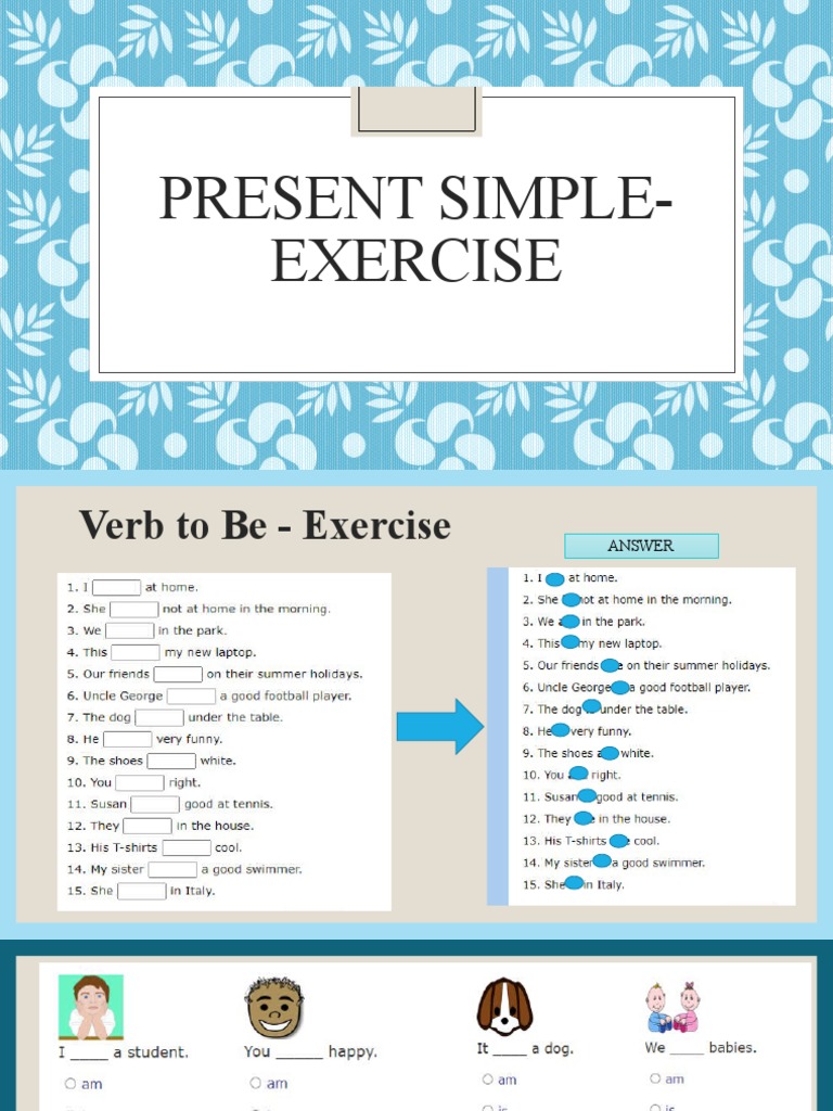 Present Simple - Exercises | PDF
