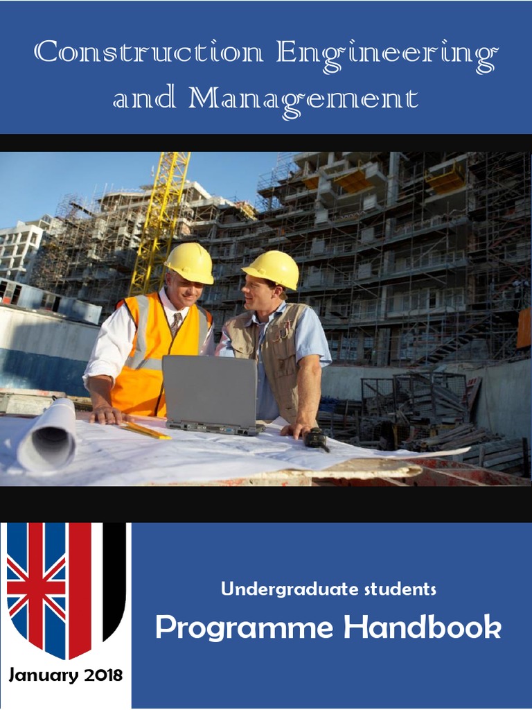 Construction Engineering Management Handbook Final | PDF | Engineering ...