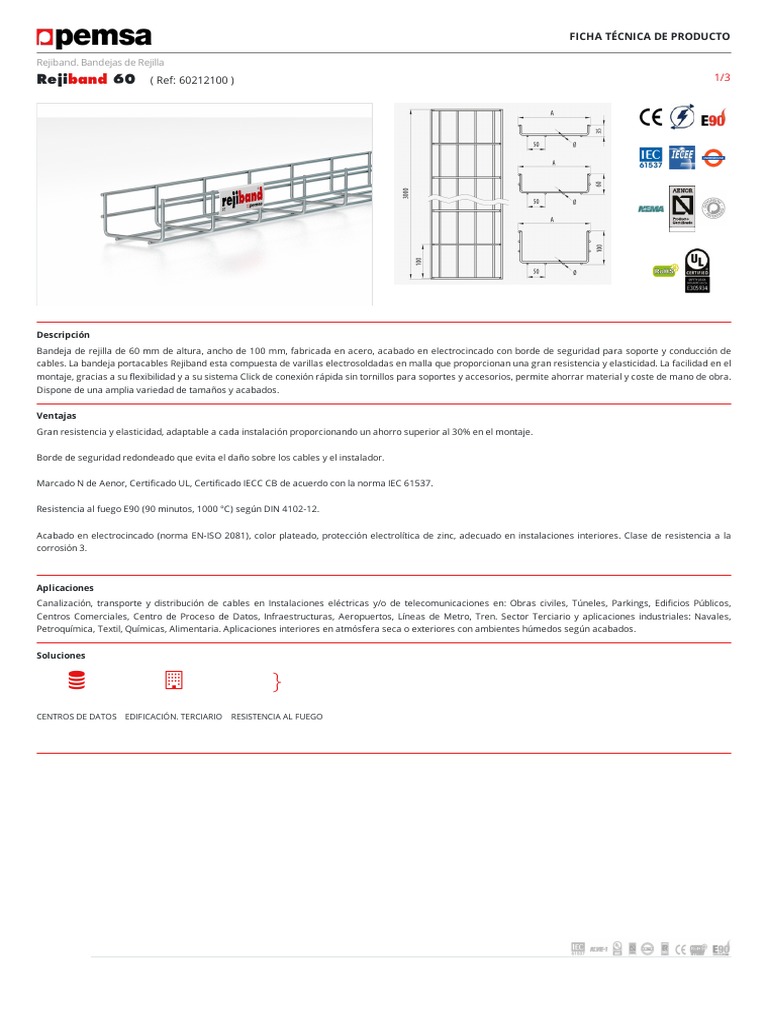 Rejiband 60X100 Ez 1 | PDF
