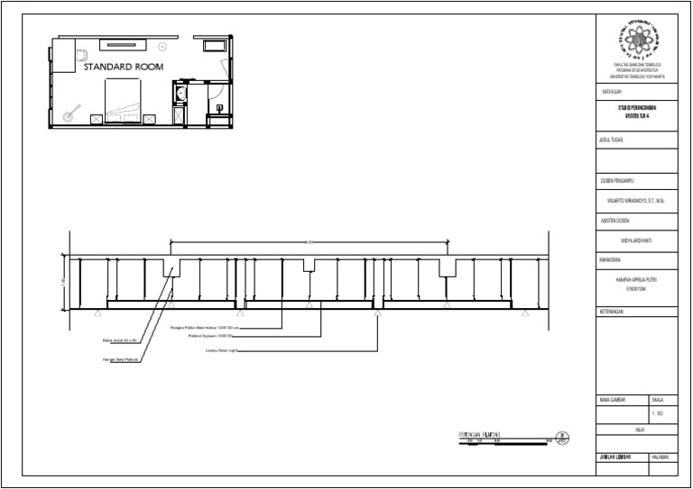 23.potongan Plafond | PDF