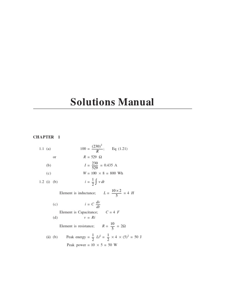 Solutions ... Es2 | PDF | Electronic Circuits | Electronics