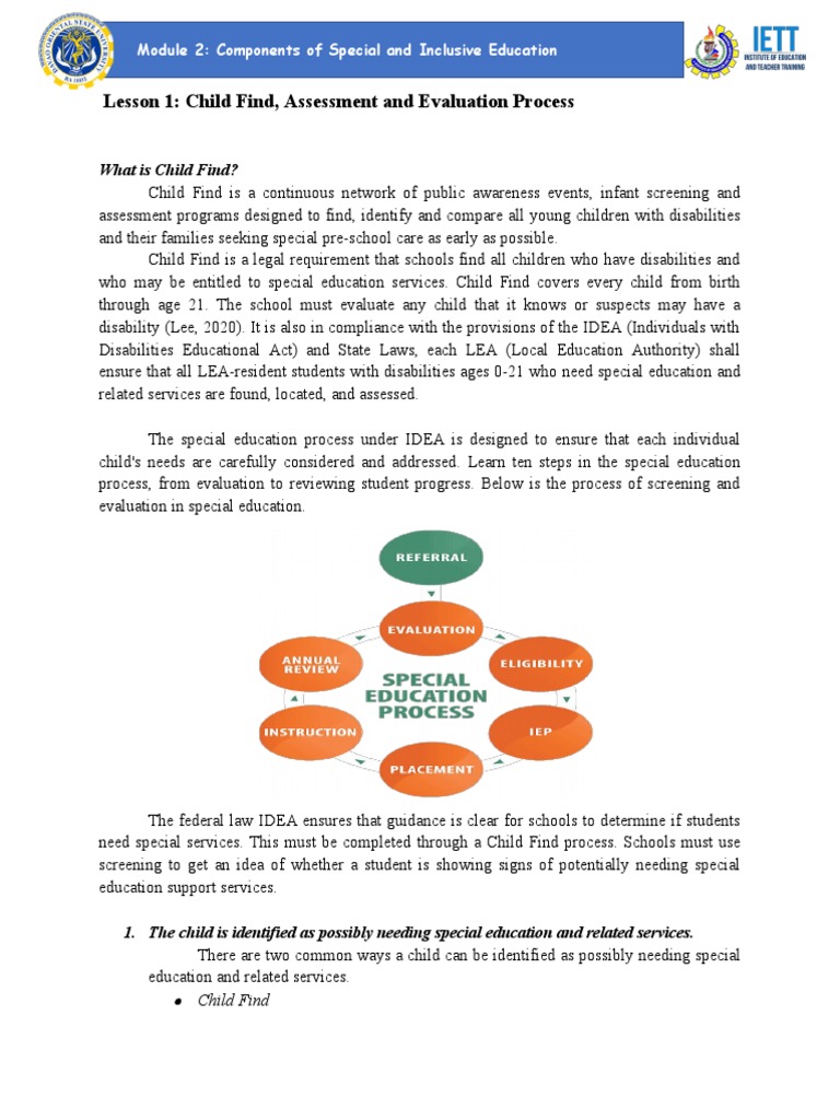 Module-2 - Hand-Out SNED 1 | Download Free PDF | Individualized ...
