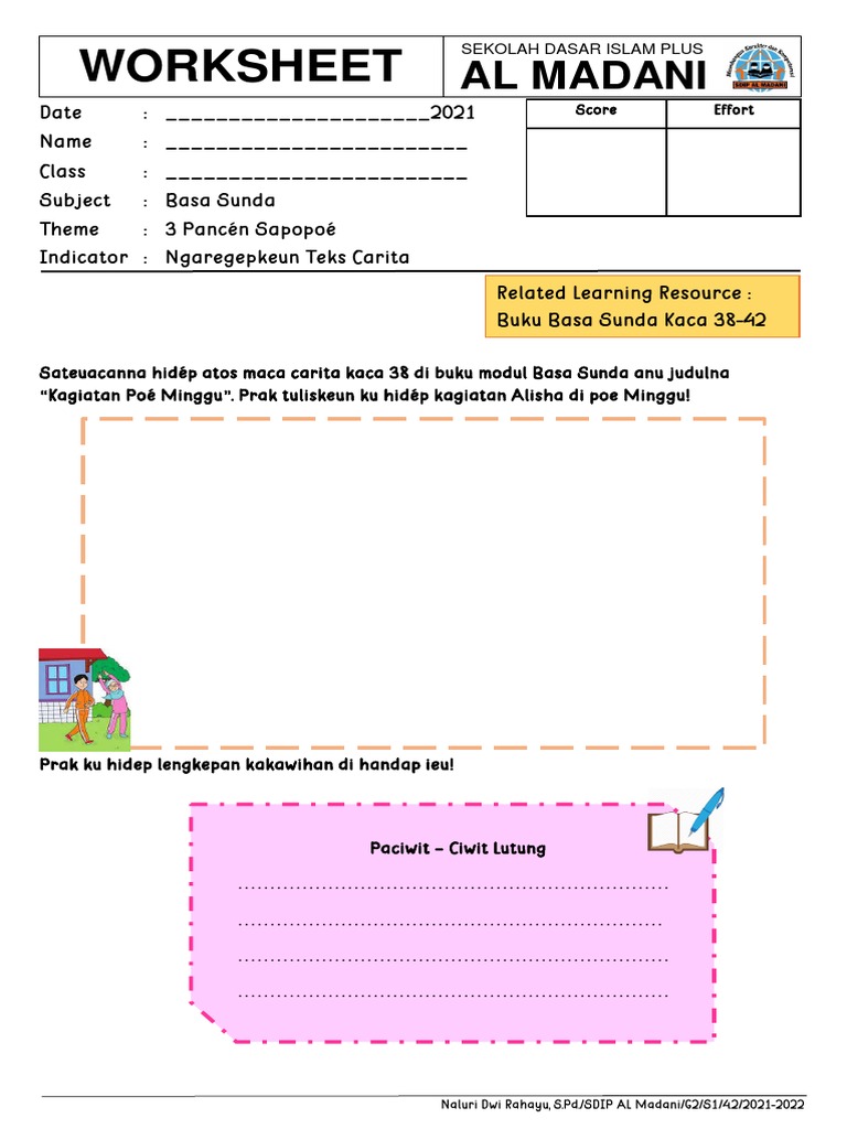 WS Basa Sunda Grade 2 PDF | PDF