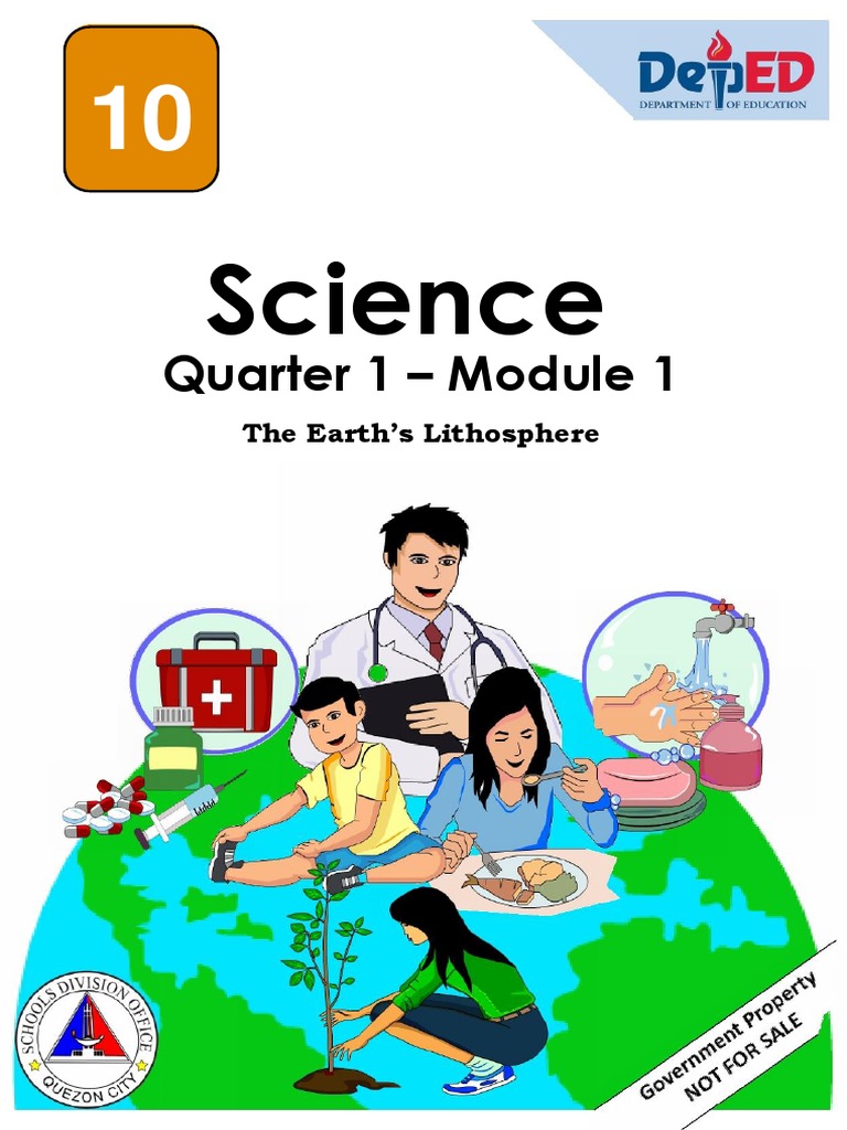 SCI-10 Q1 Mod1 NO-KEY - TheEarthsLithosphere V3b-1 | PDF | Plate ...