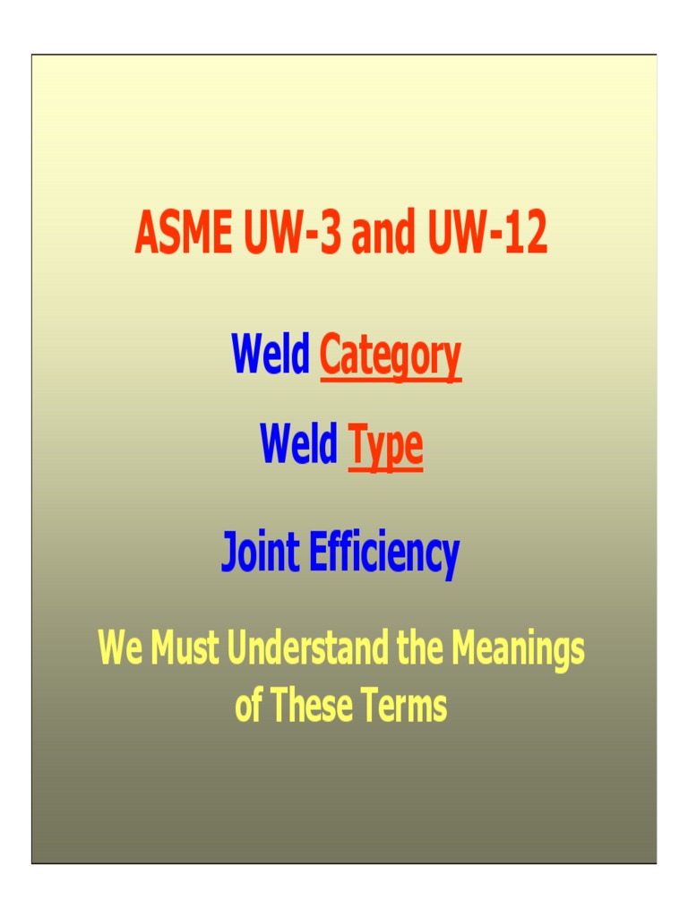 Joint Efficiency Tutorial | PDF | Welding | Construction