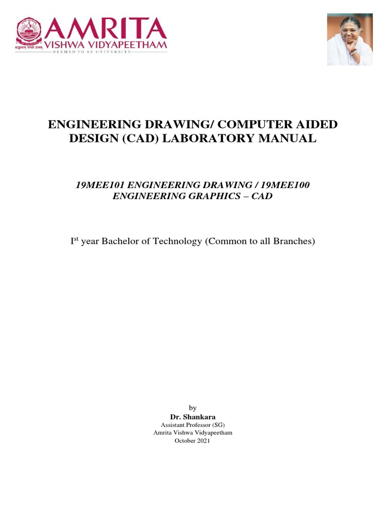 CAD Lab Manual | PDF | Ellipse | Geometry