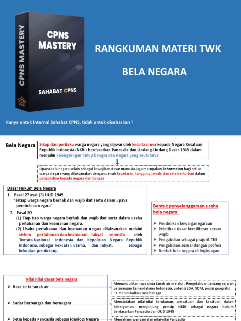 Bela Negara 3 | PDF | Politik | Ilmu Sosial