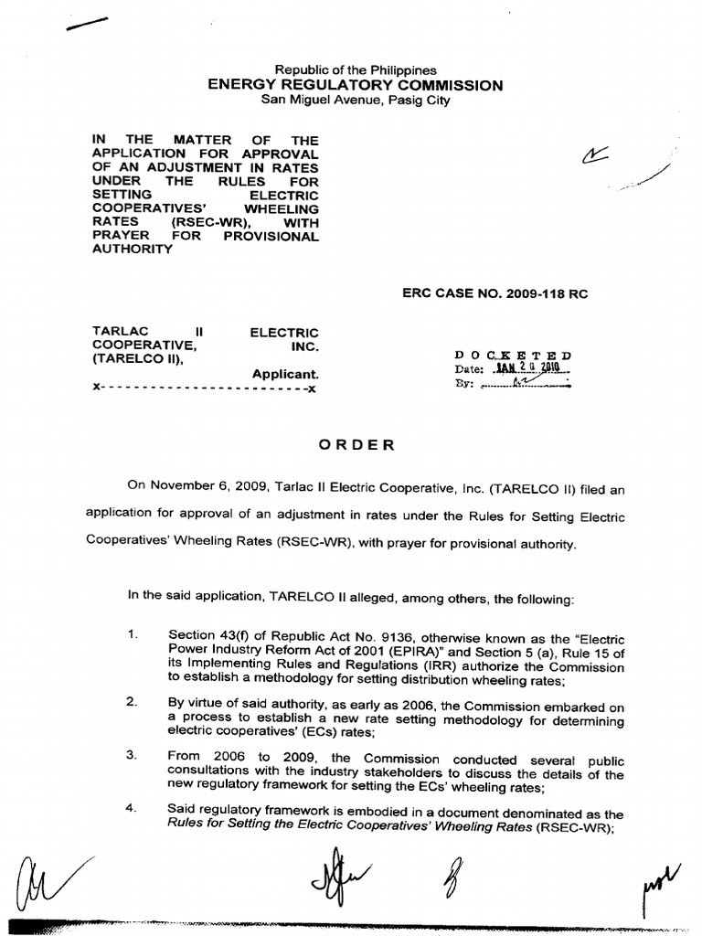 2009-118 RC Tarelco Ii | PDF