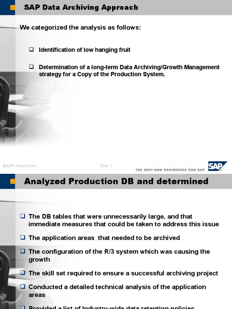 Long Term Archiving Plan | PDF | Databases | Database Transaction