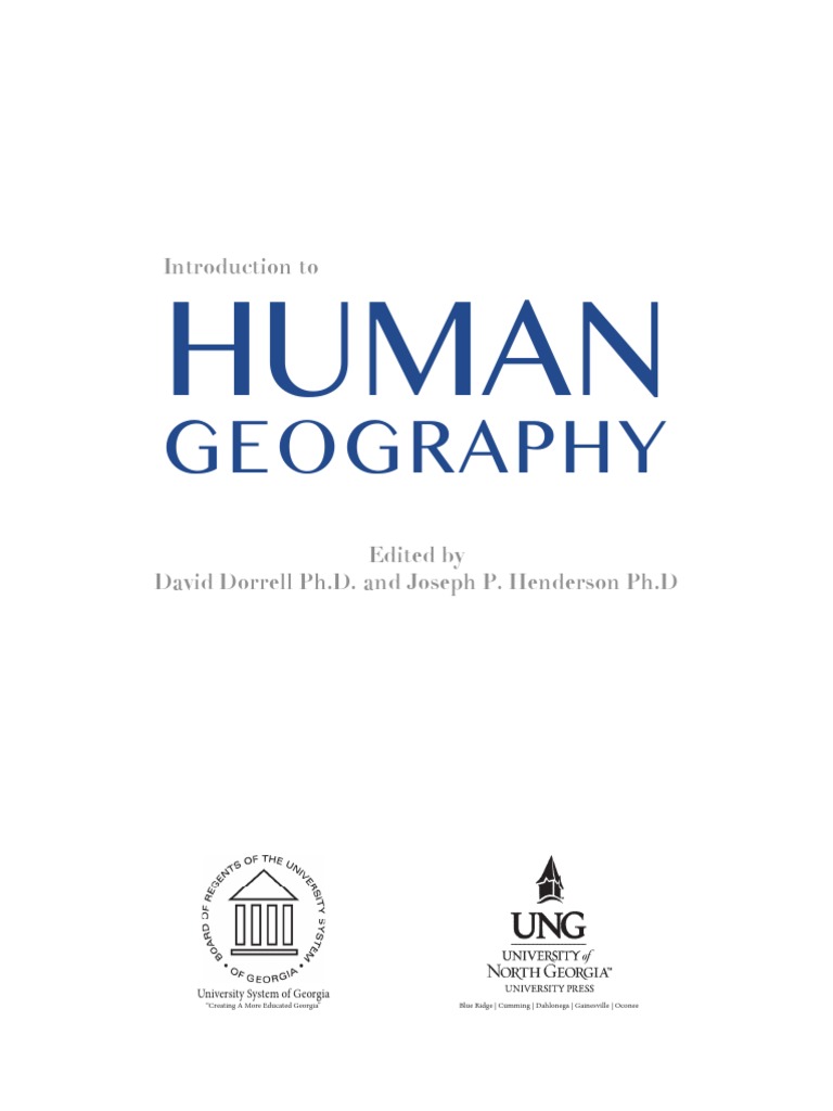 Human Geography | PDF | Geographic Information System | Geography