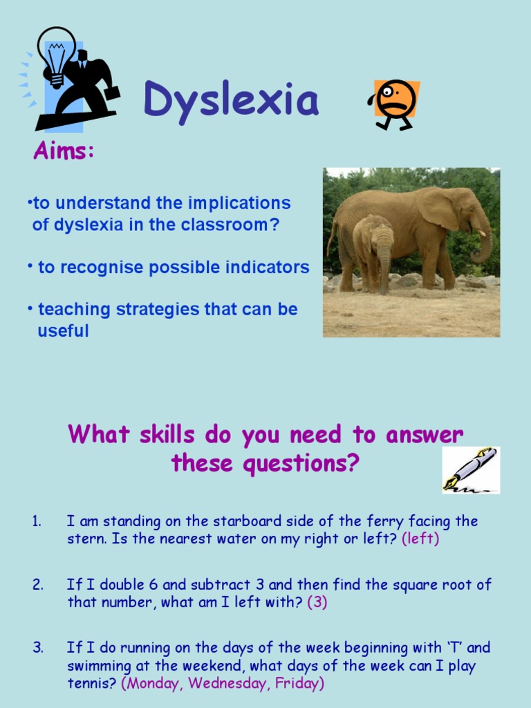 Dyslexia Teaching Strategies | PDF | Skin | Dyslexia