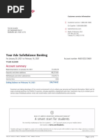 Spectrum Bill | PDF | Fee | Cheque