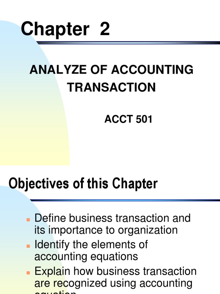 Accounting Transactions Analysis | PDF | Expense | Equity (Finance)