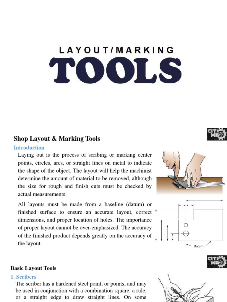 Layout Tools | PDF | Secondary Sector Of The Economy | Woodworking