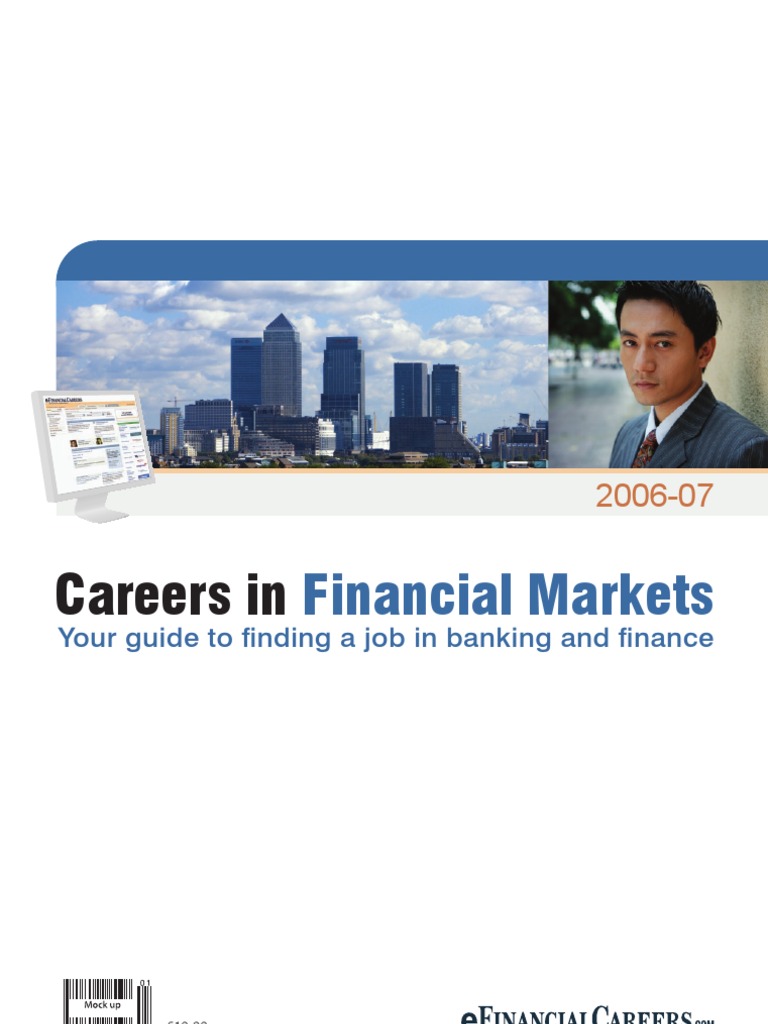 Careers In: Financial Markets | PDF | Investment Banking | Mergers And ...