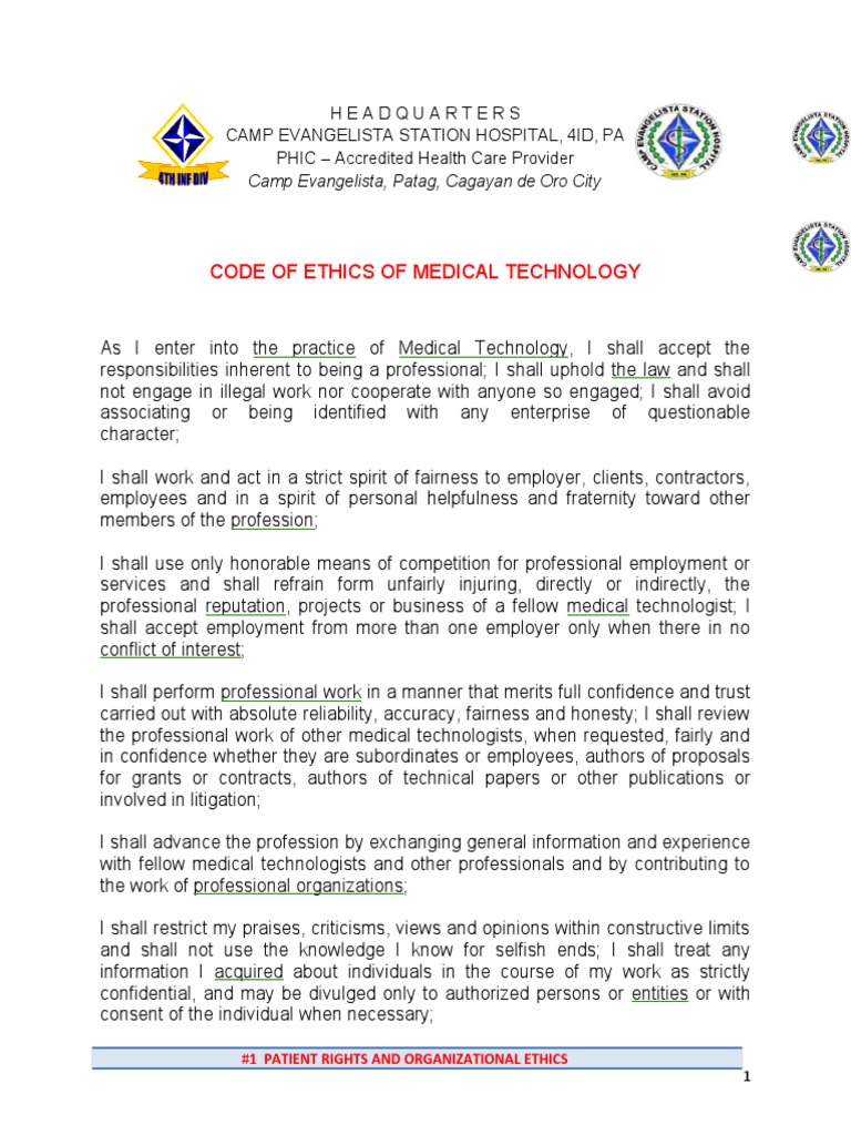 Pamet Code of Ethics | PDF | Employment | Conflict Of Interest