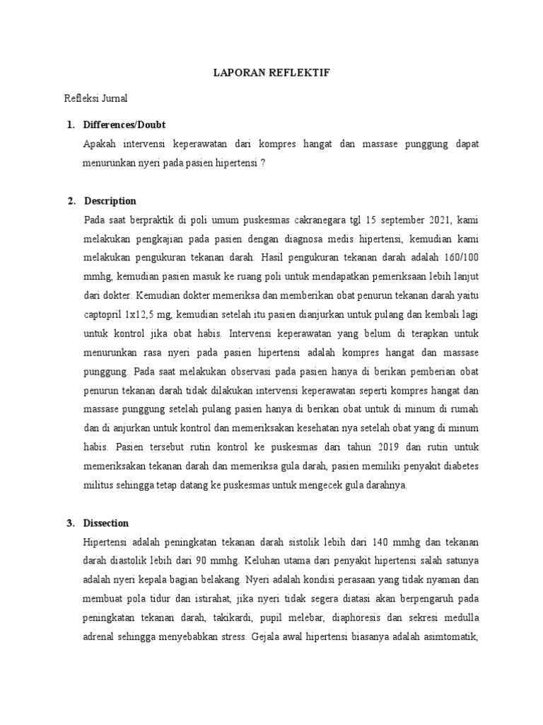 Desiminasi Reflektif 5D | PDF