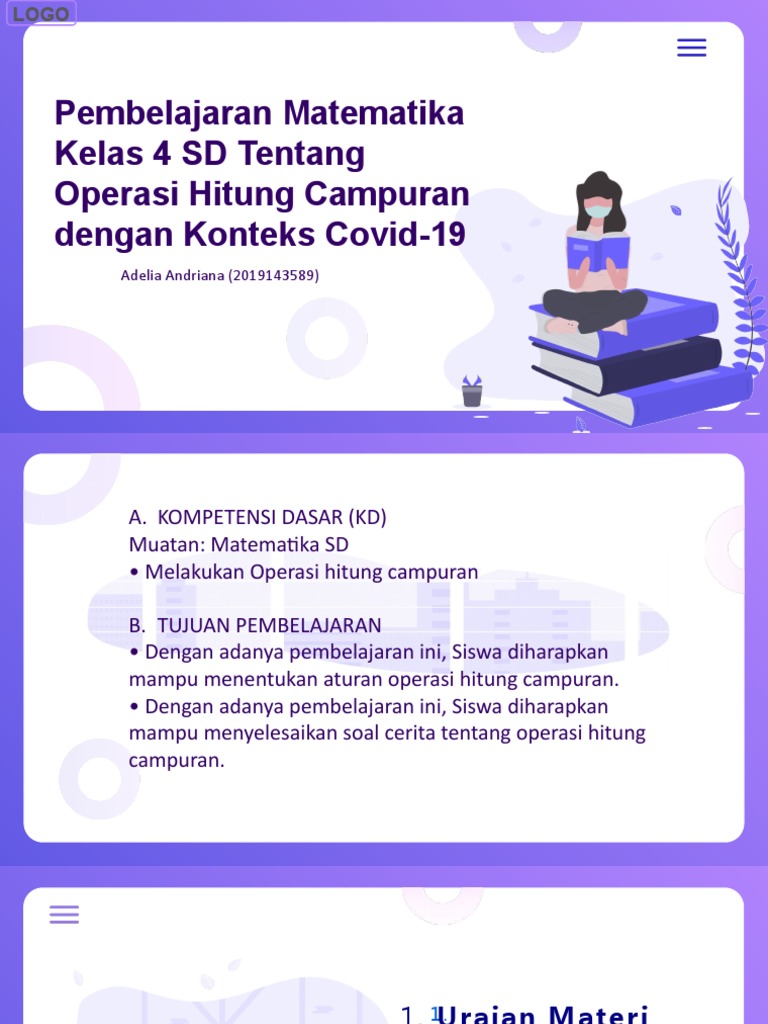 Operasi Hitung Campuran Kelas 4 SD | PDF