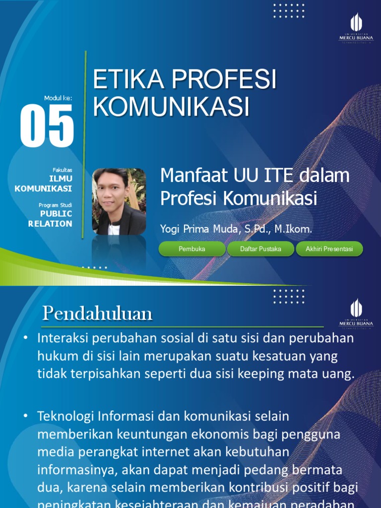 Ppt-Modul 5-Uu Ite | PDF