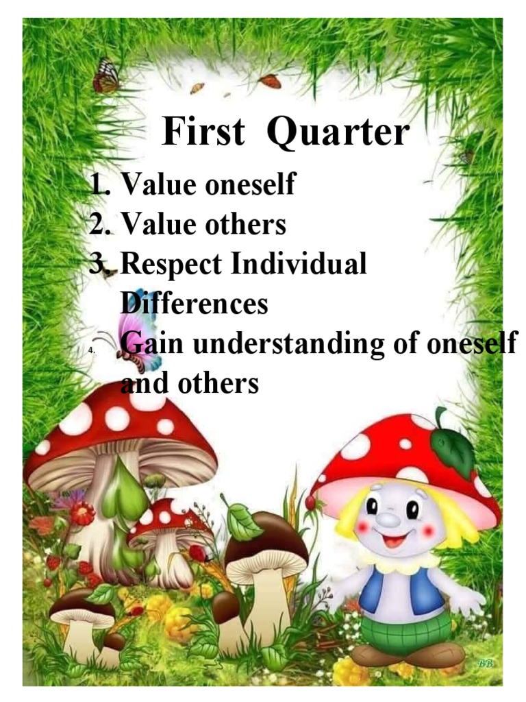 Value Oneself 2. Value Others 3. Respect Individual Differences Gain ...