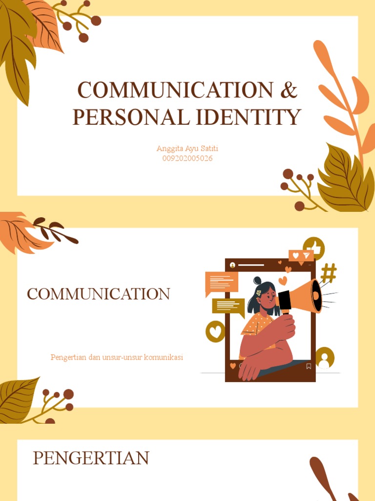 Personal Identity - Anggita Ayu Satiti | PDF | Karier & Perkembangan