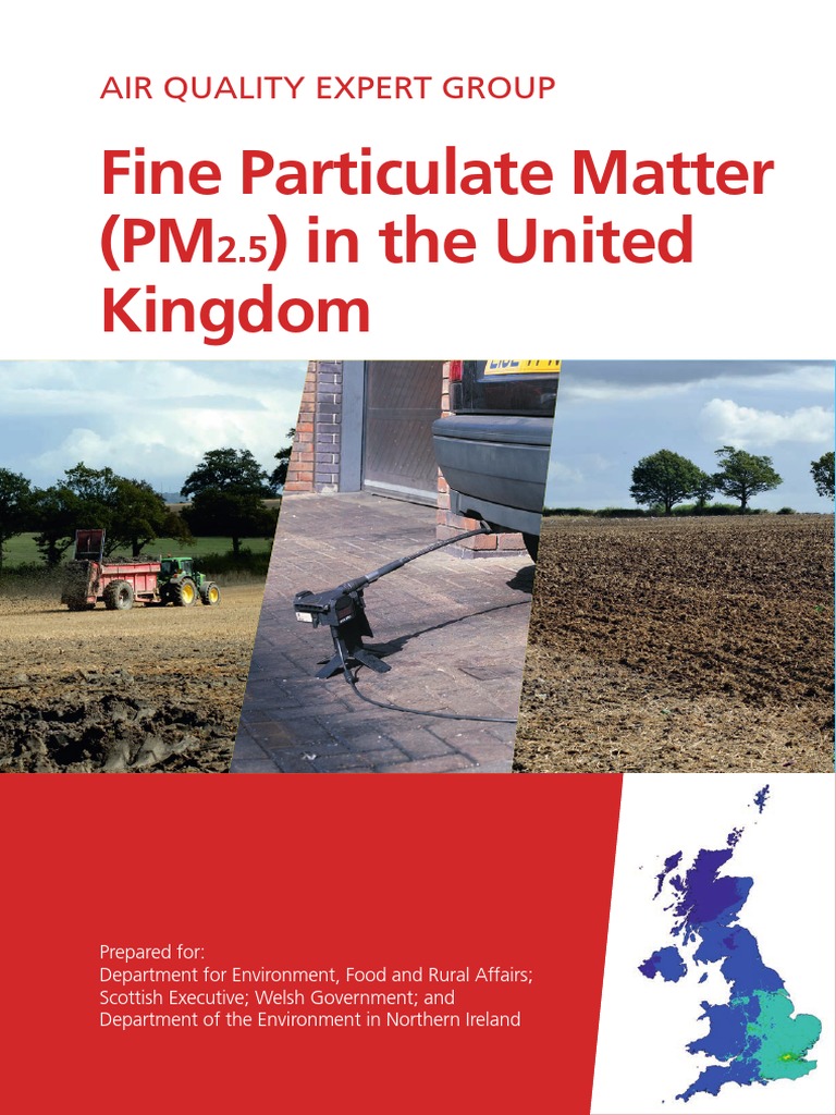 AQEG Fine Particulate Matter in The UK | PDF | Particulates | Air Pollution