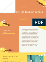Makalah Kelompok 5 Evidence Based Practice Pada Keperawatan Kritis (1) - 1 | PDF