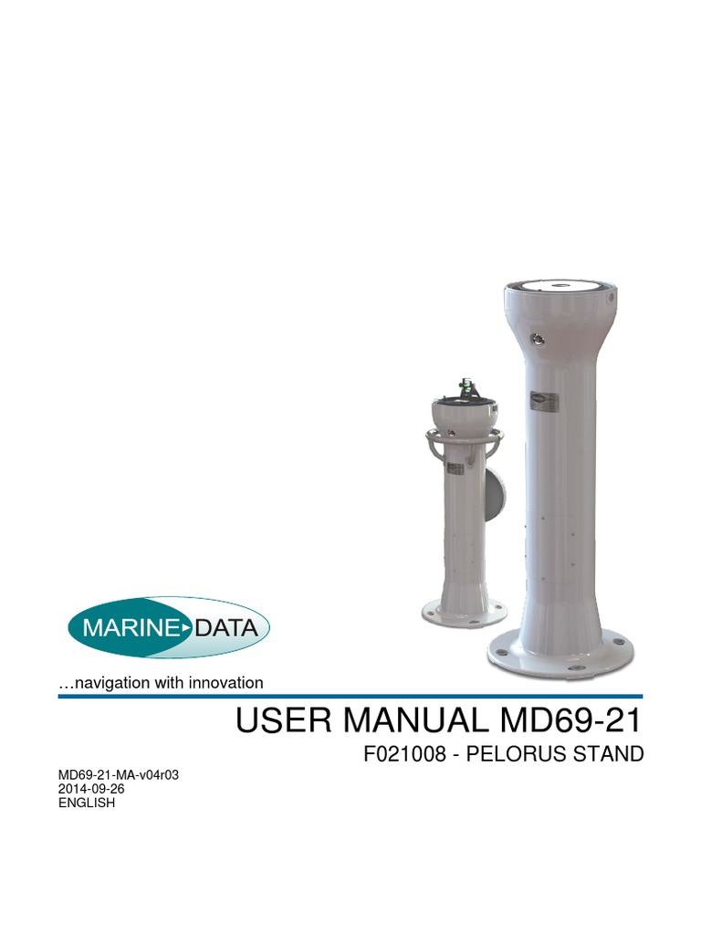 User Manual Md69-21: F021008 - Pelorus Stand | PDF | Compass ...