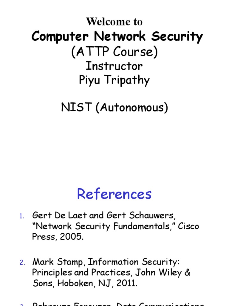 Computer Network Slide Notes Important | PDF | Transmission Control ...