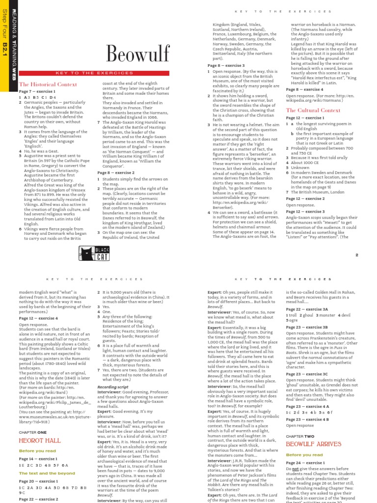 Beowulf: The Historical Context | PDF | Beowulf | Anglo Saxons