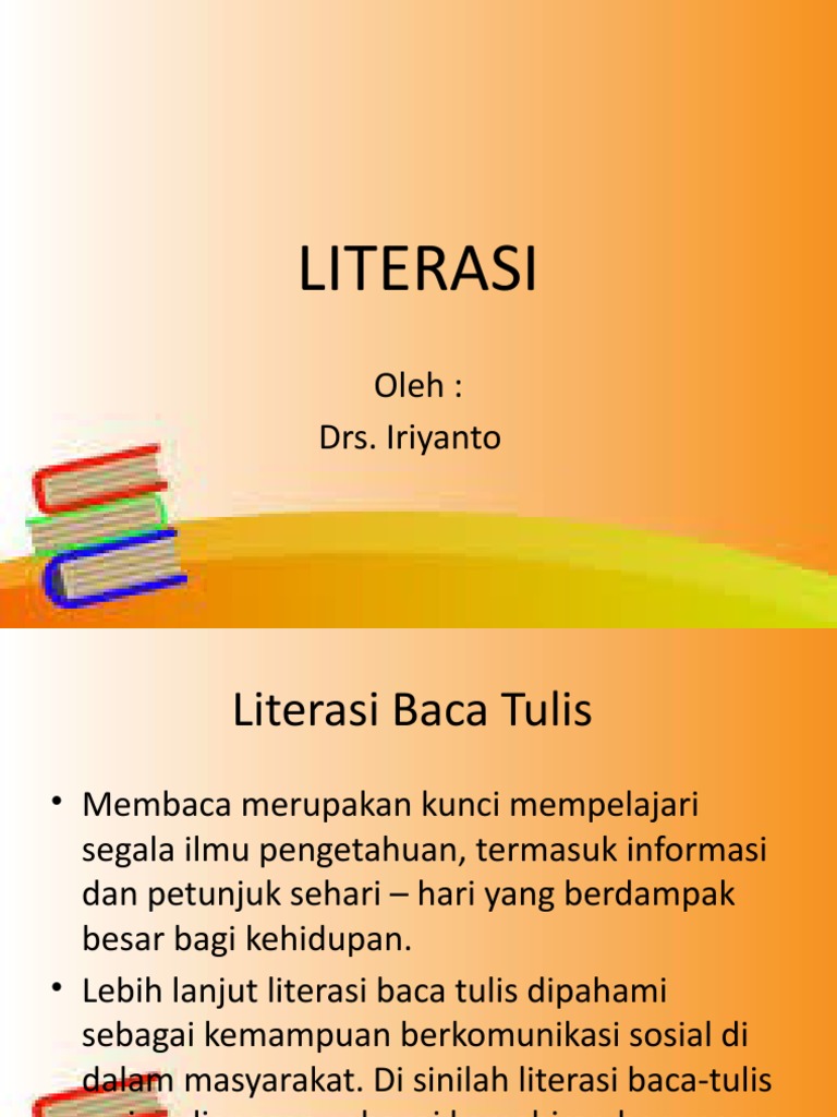Literasi Baca Tulis | PDF
