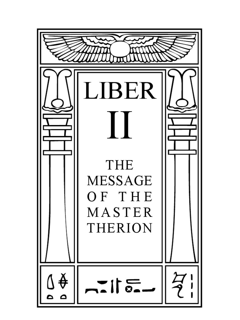 Crowley - The Message of The Master Therion | PDF | Thelema | Religious ...
