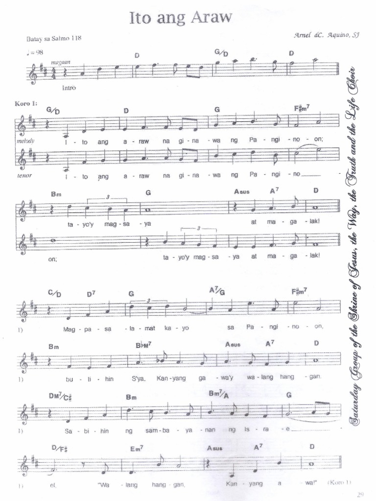 Ito Ang Araw | PDF