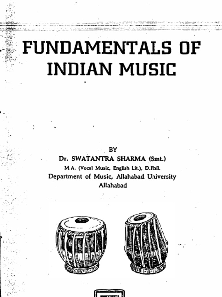 Indian Music - Fundamentals of Indian Music | PDF