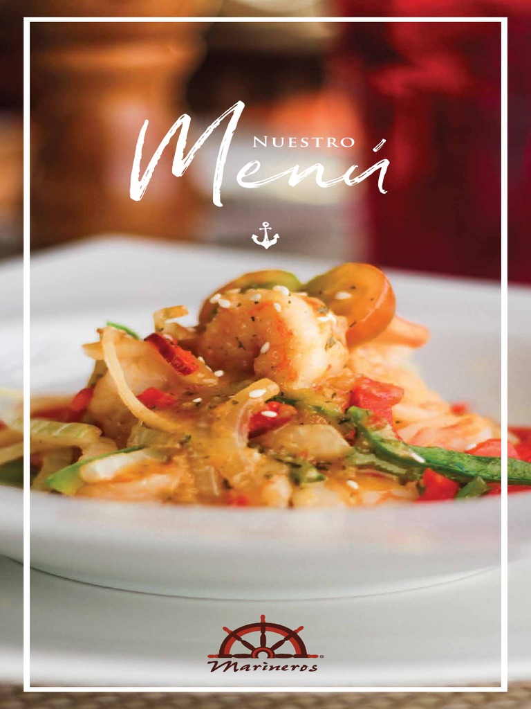 Menu Marineros | PDF | Mariscos | filete