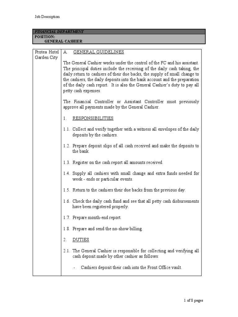 Accurately Depicting the Key Responsibilities and Daily Tasks of a ...