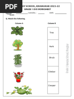 Water Sources Worksheet for Grade 1 | PDF