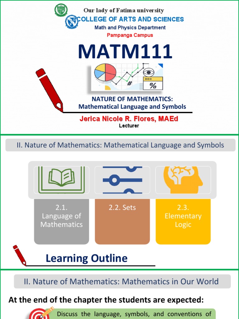 MATH Nature of Mathematics | PDF | Mathematics | Logic