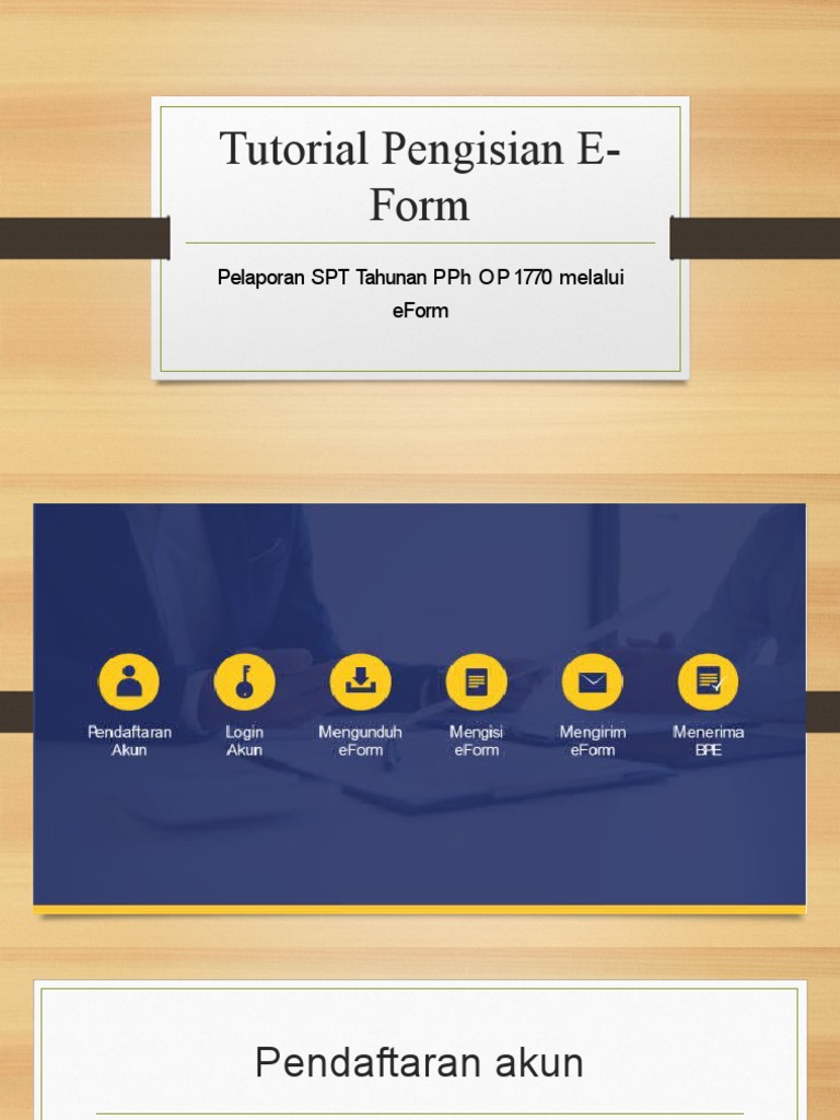 Panduan Lengkap E-Form SPT 1770 | PDF | Karier & Perkembangan | Bisnis