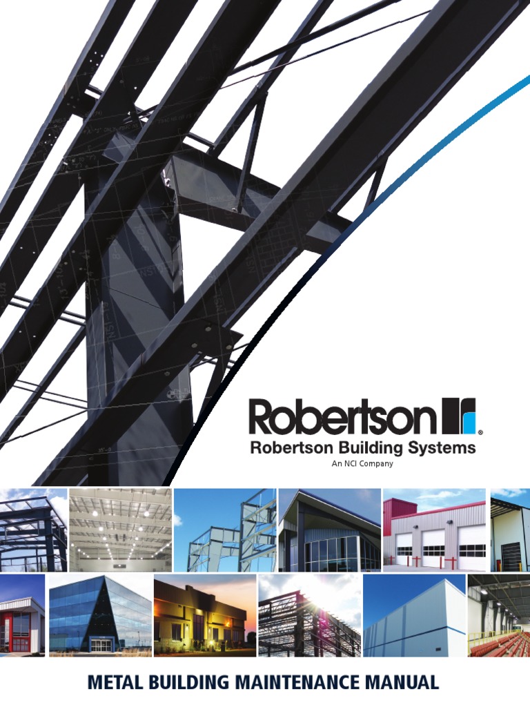 NCI Metal Building Maintenance Guide | PDF | Paint | Door