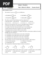 AXE Molecular Geometry Tables | PDF | Chemistry | Atomic