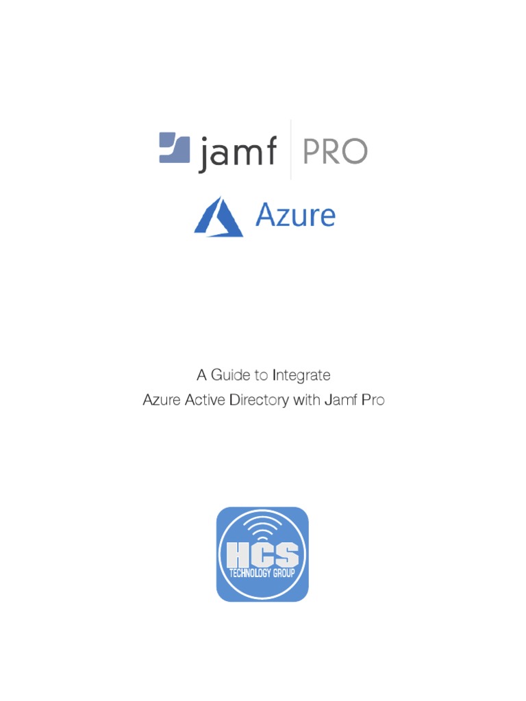 A Guide To Integrate Azure Active Directory With Jamf Pro | PDF | Active Directory | Domain Name ...