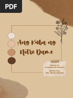 Ang Kuba NG Notre Dame Suring Basa | PDF
